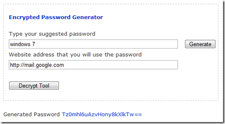 Encrypted Password Generator For Online Banking, Mails, Facebook ...